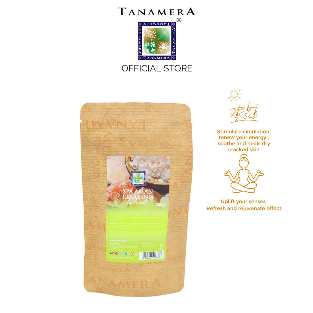 Spa Aman Relaxing Bath Salt 200g – Tanamera Official